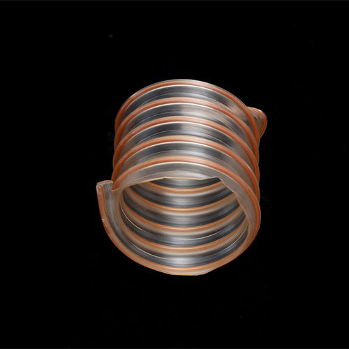 Abrasion Resistant Industrial Transparent Ventilation Pipe Flexibility ...