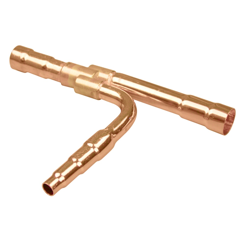 Copper Y Joint Disperse Refnet Pipe Fitting For York VRV Air ...