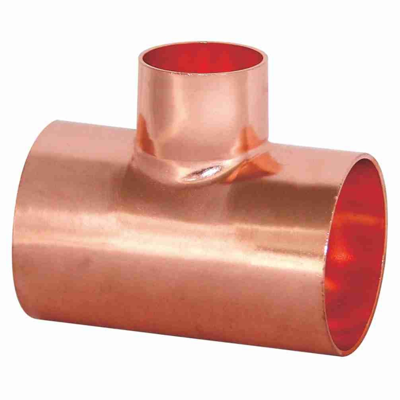 Copper Pipe Fittings 3 Way Reducing Copper Tee Casting Reducing Tee For ...